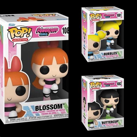 Funko Pop Powerpuff Girls Peripheral Flower Bubble Plush Doll Shopee