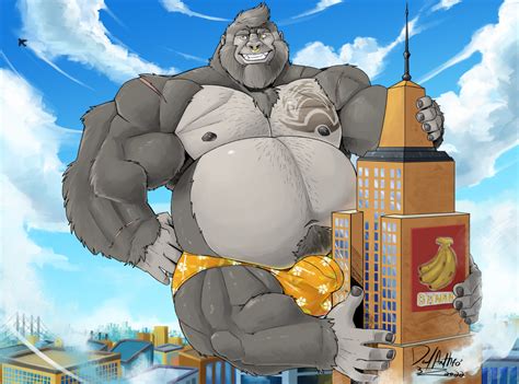 Rule 34 2022 Anthro Ape Beard Belly Big Belly Body Hair Building