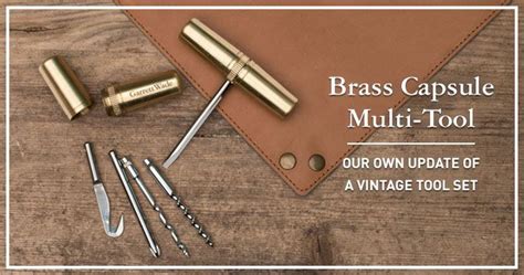 Brass Capsule Multi Tool Garden Tools For Sale Vintage Tools Craft