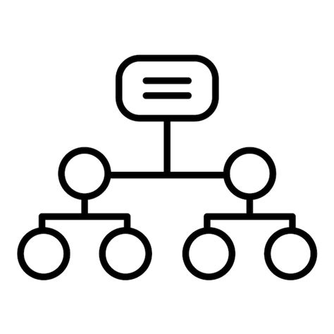 Premium Vector Flow Chart Line Illustration