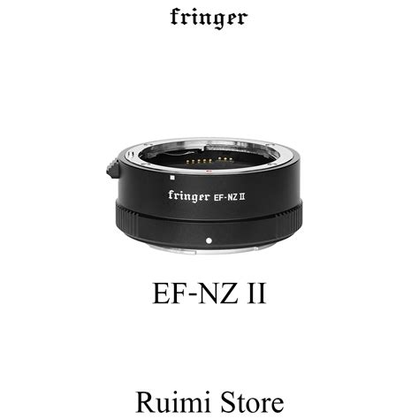 Fringer Ef Nz Ii วงแหวนอะแดปเตอร์โฟกัสอัตโนมัติสําหรับเลนส์ Canon Efef S กับกล้อง Nikon Z Fr