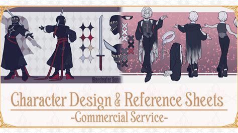 Outfit Character Design And Reference Sheets By Joybilance 📚