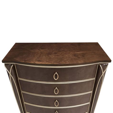 Villa Cherie Hazelnut Drawer Chest Aico Furniture Furniture Cart