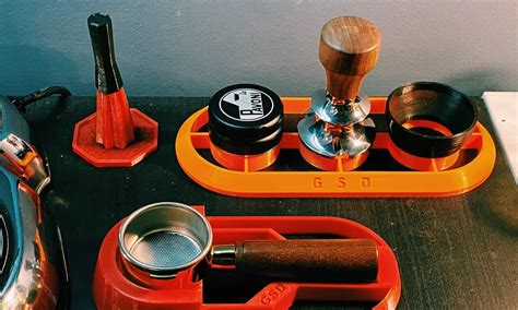 Fdm 3d Printed Coffee Machine Accessories Dock Facfox