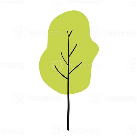 Colorful Tree Elements 12027076 Png