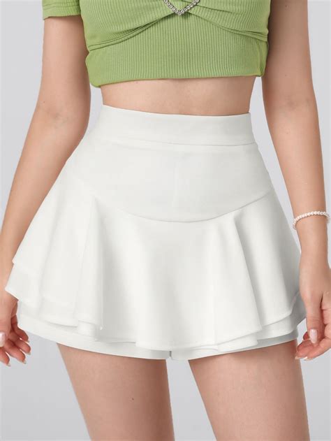 Ropa De Mujer Y Hombre Comprar Moda Online White Short Skirt