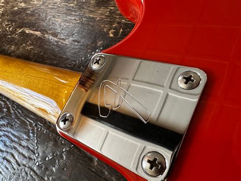Fender Mustang 1973 Ri Competiton Edition Fiesta Red W Matching