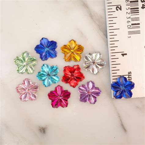 13mm Assortment Flower 27pcs Happy Place Bling