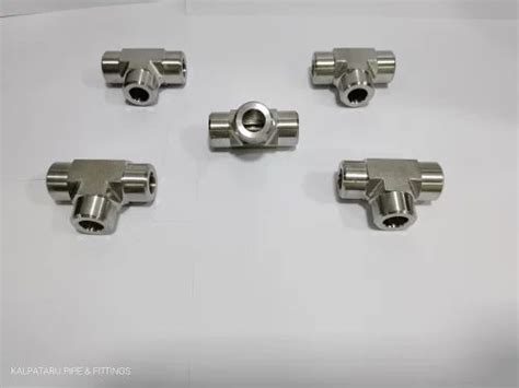 Ss 304 Weldable Tee At ₹ 300 Piece Double Ferrule Fittings In Mumbai