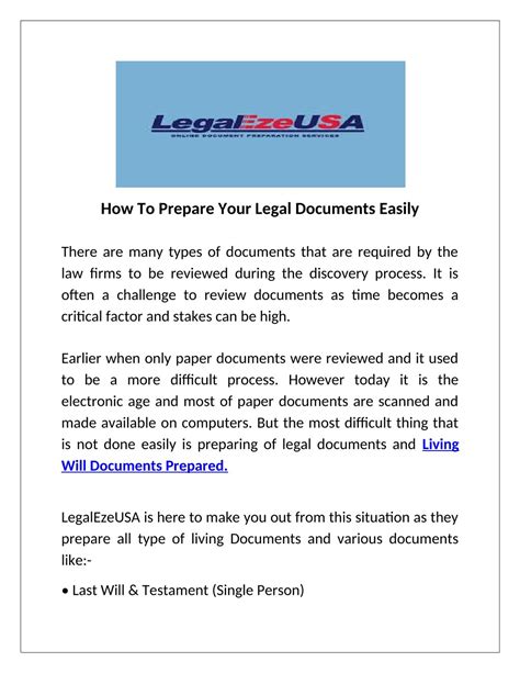 Ppt Llc Filing Documents Prepared By Legalezeusa Powerpoint
