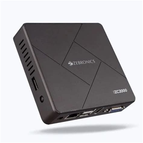 Zebronics Zeb Zc2000 Zero Client At ₹ 3500piece Zero Client In Indore Id 2853782189497