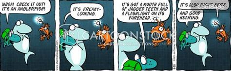 Anglerfish Cartoons And Comics Funny Pictures From Cartoonstock