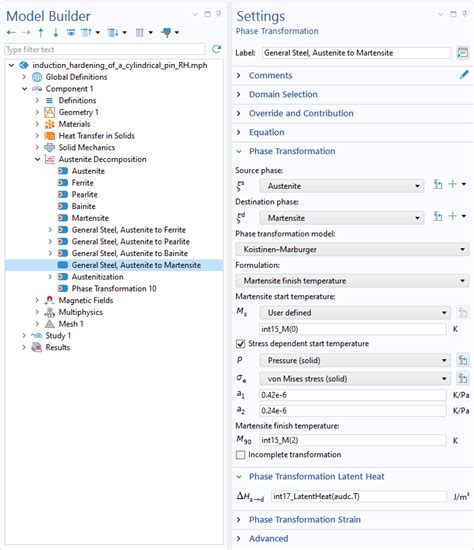 Metal Processing Module Updates Comsol® 64 Release Highlights