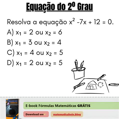 Problemas Do 1º Grau 5 Pdfs Com Exercícios Resolvidos E Gabarito