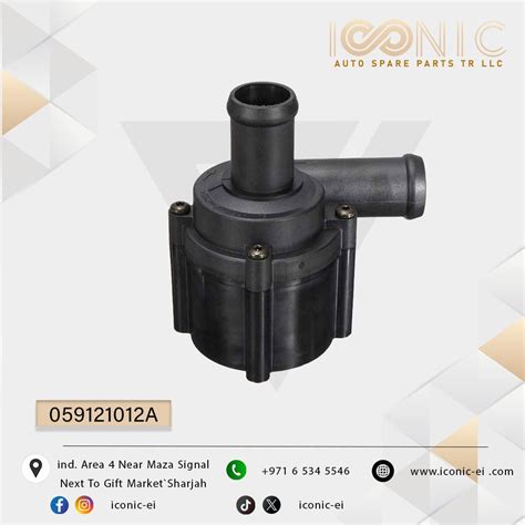Water Pump 059121012a Euro Icon Iconic Auto Spare Parts