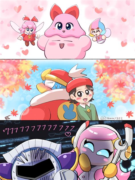 Yamy Iseki No Kusamura Adeleine Chuchu Kirby Elline Kirby
