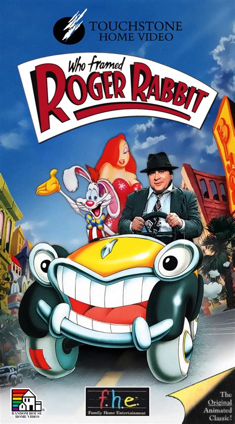 Who Framed Roger Rabbit 1989 Vhs Poster By Andreipreston On Deviantart