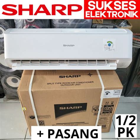 Jual Ac Sharp 12 Pk Garuda Ah A 5 Bey Pasang 12pk Aha5bey 5bey
