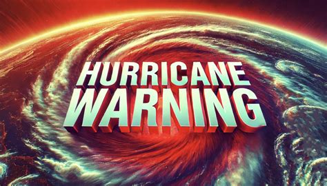 Hurricane Warning In Effect Atlantic Waters Near Bahamas See 100 Mph