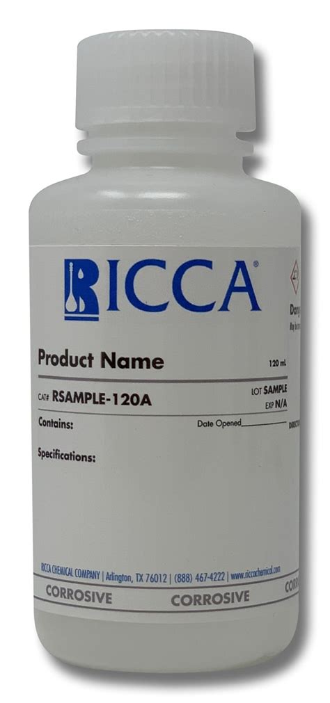 Potassium Hydroxide 10 W V Ricca Chemical 120 Ml Buy Online