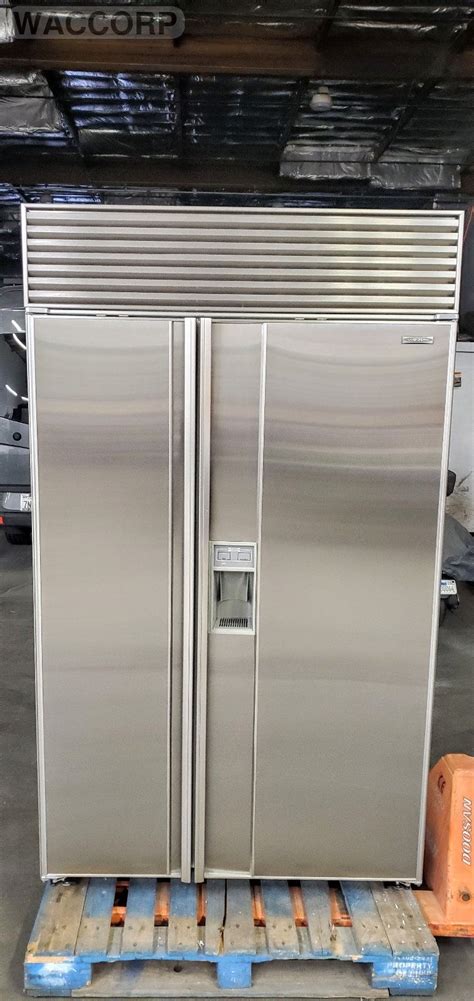 469 Refurbished Sub Zero 690 48 Perfect Stainless Refrigerator Waccorporation