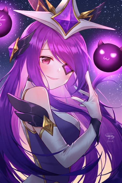 Syndra And Star Guardian Syndra League Of Legends Drawn By Shrimp