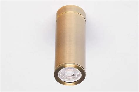 Black Midcentury Spotlight Brass Cylinder Spot Light Kitchen Lighting