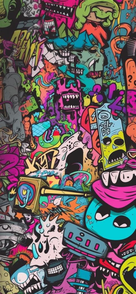 Trippy Graffiti Art Wallpaper Graffiti Background Wallpaper Iphone
