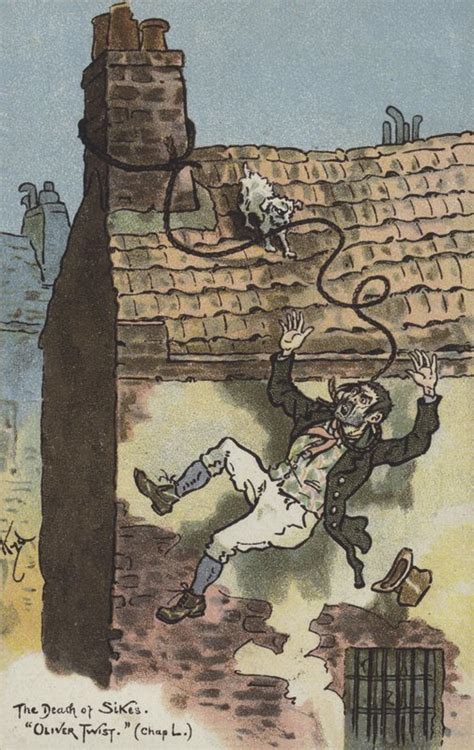 The Death Of Bill Sikes Oliver Twist