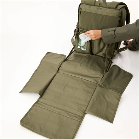 BÉis The Ultimate Diaper Backpack In Olive Green Backpack Diaper Bag