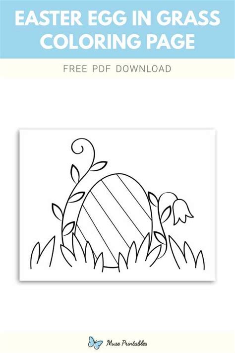 Easter Grass Border Coloring Pages 2025