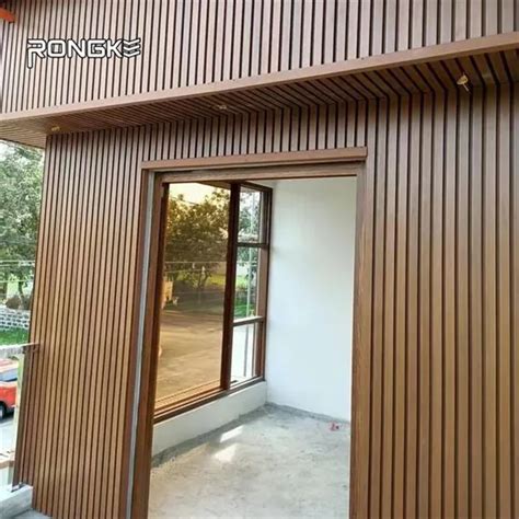 Wholesale New Design WPC Exterior Wall Cladding WPC Wall Panels Decorative WPC Wall Cladding