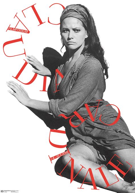 Plakat Claudia Cardinale Filmpodium Plus