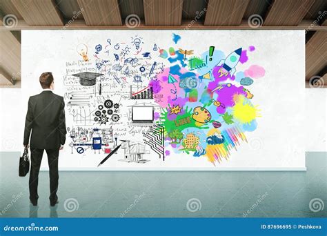 Creative And Analytical Thinking Concept Stock Image Image Of Analytical Abstract 87696695
