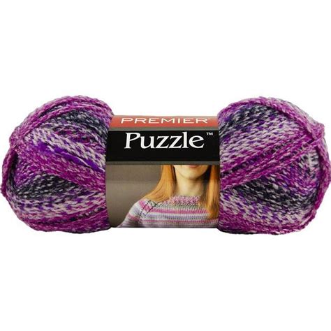 Premier Yarns Puzzle Yarn Made Of Acrylic Ideal Knitting And Crochet