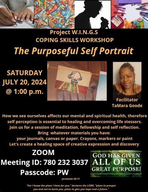 Tamara E Goode Pka Tamara Elan G On Linkedin Project Wings Coping Skills