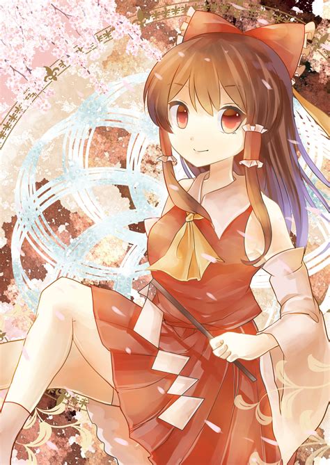 Hakurei Reimu Touhou Drawn By Itsumizu Danbooru