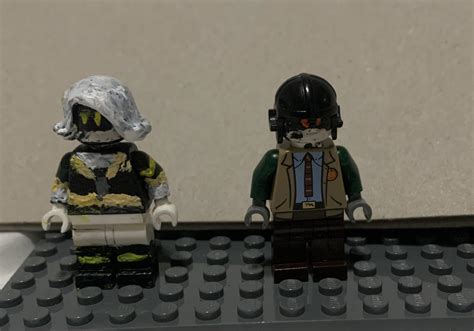 2nd Custom Lego Murder Drones Minifigure I Made Was The Teacher And I