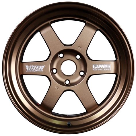 Volk Racing Te37v 10th Anniversary 17×95 Et 15 4 1143 Bronze Wvdv1r