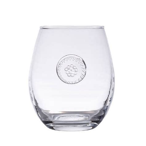 Juliska Berry And Thread Glassware Stemless White Wine B717c Homebello