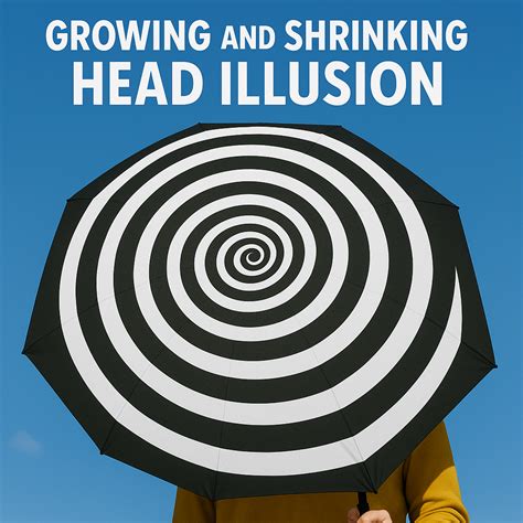 Growing And Shrinking Head Umbrella Illusion Bright Spark Creations