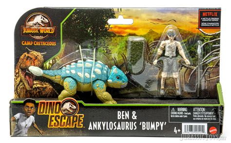 Story Pack Ben And Ankylosaurus Bumpy Jurassic Toys The Museum