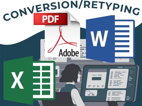 fast and accurate pdf image to editable word excel conversion in 24 hrs