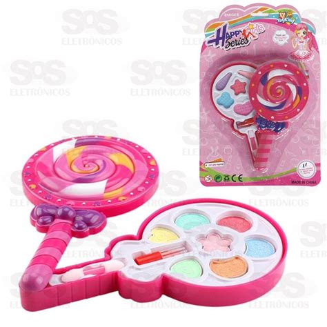 Kit De Maquiagem Para Boneca Pirulito Toy King 2924