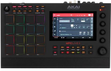 Akai Professional Mpc Live Ii Standalone Sampler And Sequencer Akai