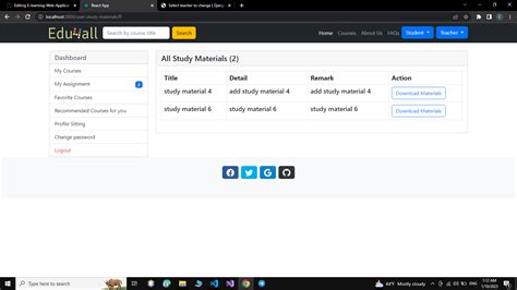 GitHub Abdulnaser E Learning Web Application
