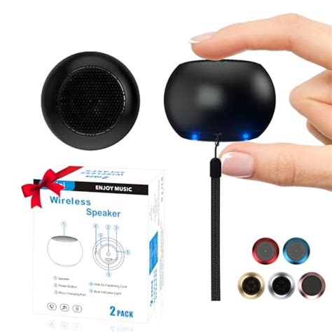Auksky 2pack Portable Mini Speaker Bluetooth Tiny Speakerwireless