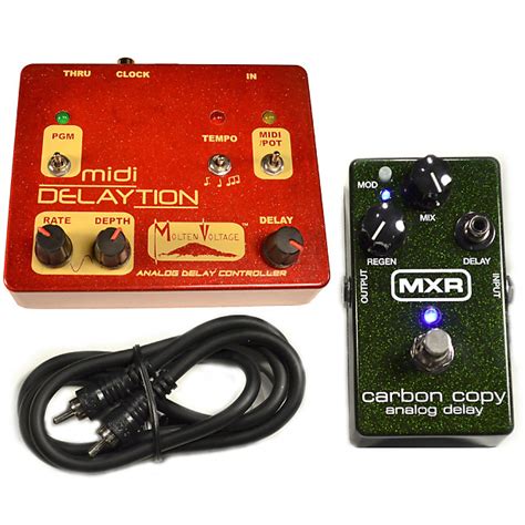 Midi Delaytion Programmable Analog Delay Controller For Reverb