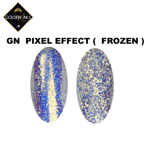 Psas Nails Frozen Pixel Effect