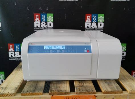 Thermo Sorvall Xtr Refrigerated Benchtop Centrifuge W Rotor 120v Fully